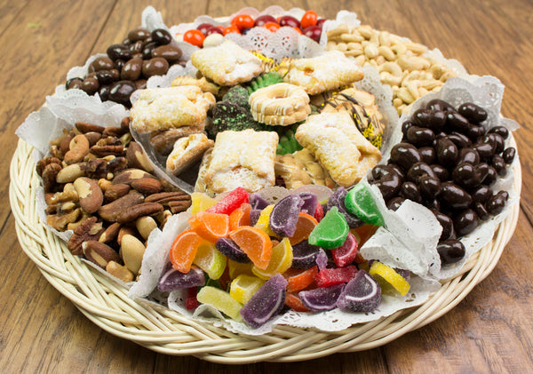 Fancy Cookies & Nut Tray #6713 "Largest Gift Picture Shown" - Nibbles ...